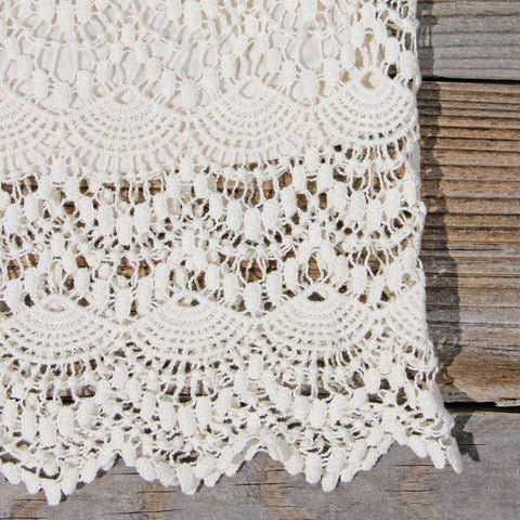 Lace and Quartz Dress in Mint | Spool No.72