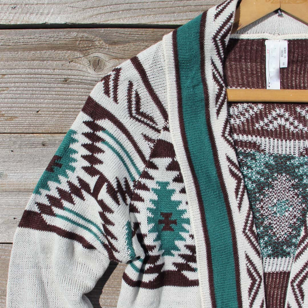 Rusted Pines Sweater in Pine, Cozy Native Sweaters from Spool 72 ...