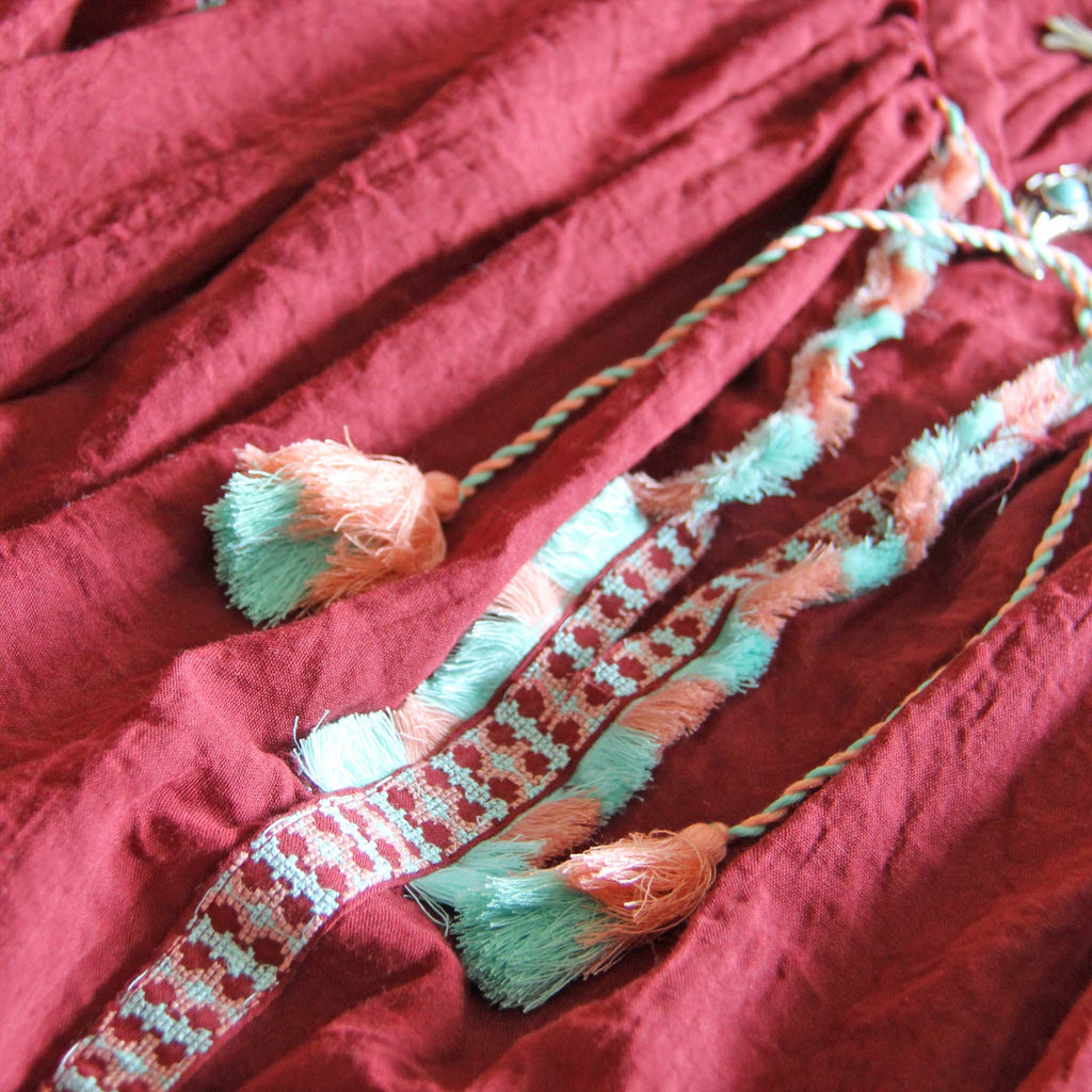 Celine Top in Burgundy, Bohemian Spring & Summer Tops from Spool 72 ...