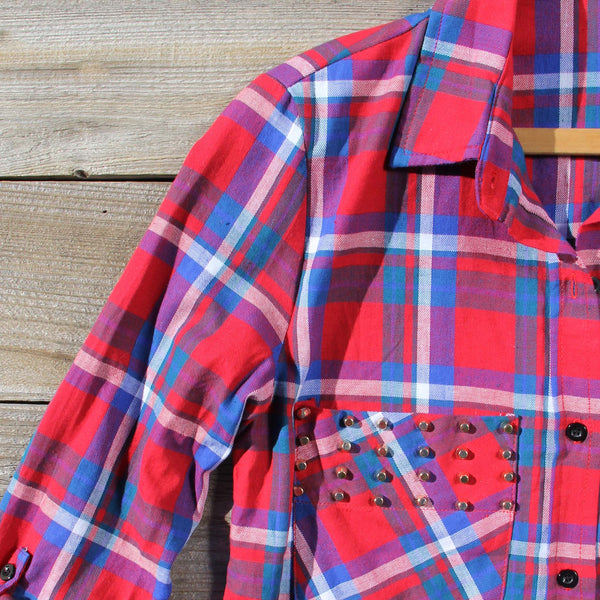 Chimney Stack Blouse, Cozy Plaid Tops & Blouses from Spool 72. | Spool ...