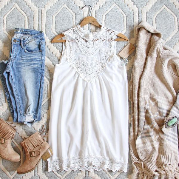 Lace Gypsy Tunic, Women's Bohemian Tunics from Spool 72. | Spool No.72