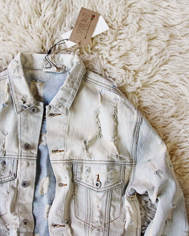 Laid-back Denim Jacket, Cozy Jean Jackets from Spool No.72. | Spool No.72