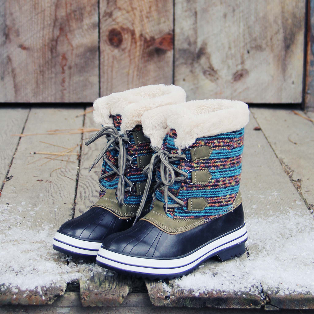 Northernly Sweater Snow Boots, Rugged Fall & Winter Boots from Spool No ...