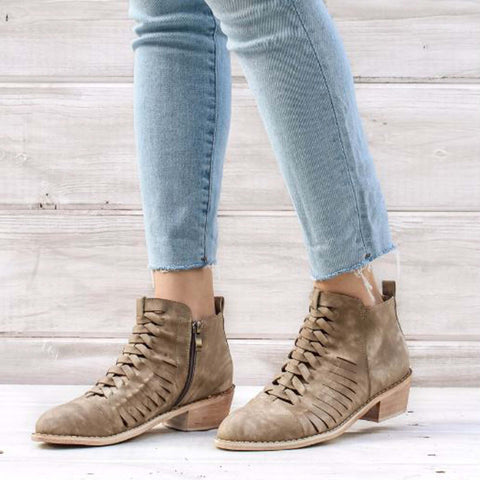 Denver Braided Booties, Gorgeous Boho Booties from Spool No.72 | Spool ...