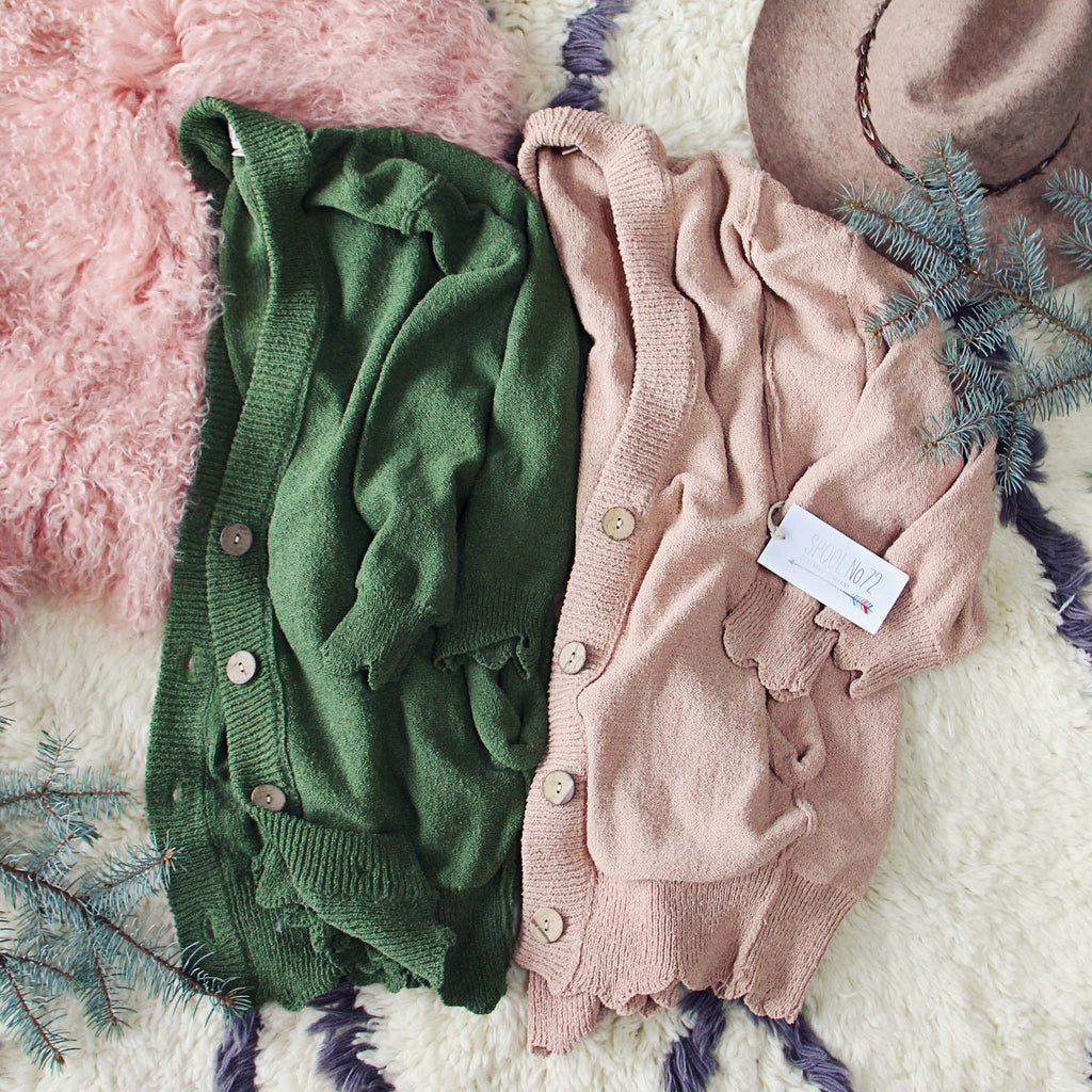 Saturday Morning Sweater in Pine, Cozy Knit Winter Sweaters from Spool ...