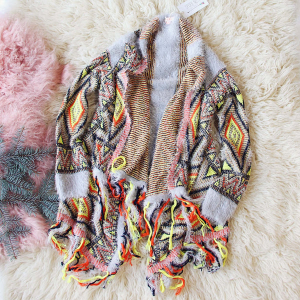 Spool Lux Serape Knit Sweater, Cozy Knit Native Sweaters from Spool No ...