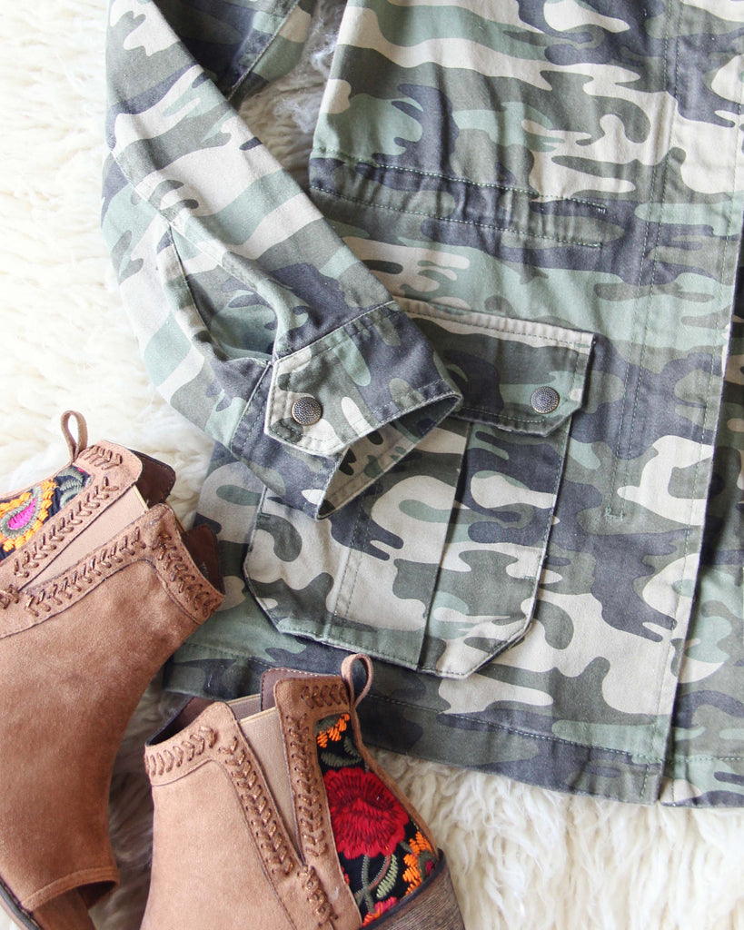 Sweet Spring Camo Coat, Sweet Camo Coats from Spool No.72. | Spool No.72