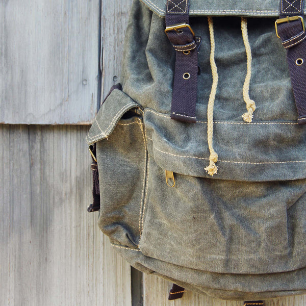 The Dakota Rugged Backpack in Sage, Rugged Backpacks and Totes from ...