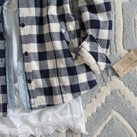 The Plaid Barn Coat, Cozy Plaid Coats from Spool No.72. | Spool No.72