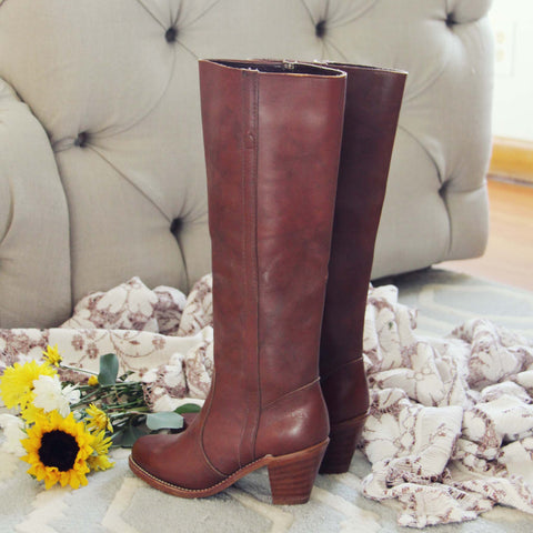 Vintage 70's Dex Boots, Rugged Vintage Leather Boots from Spool 72 ...